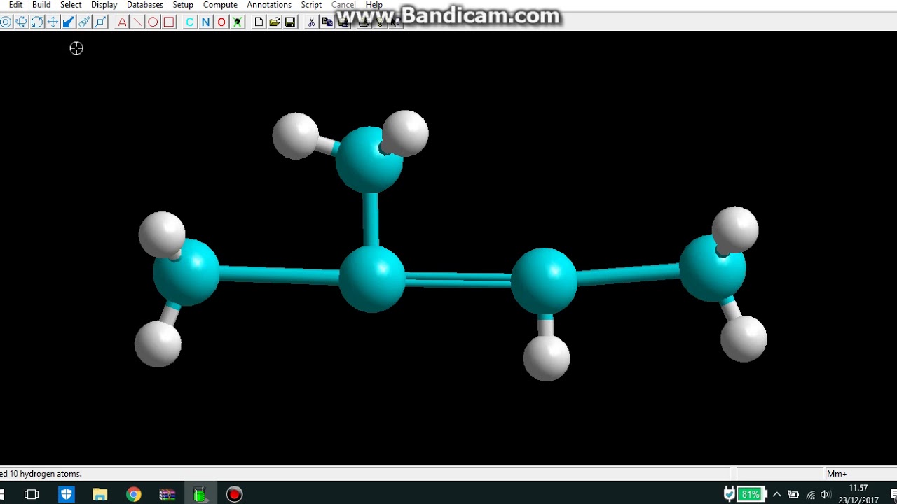 Tutorial Hyperchem - YouTube