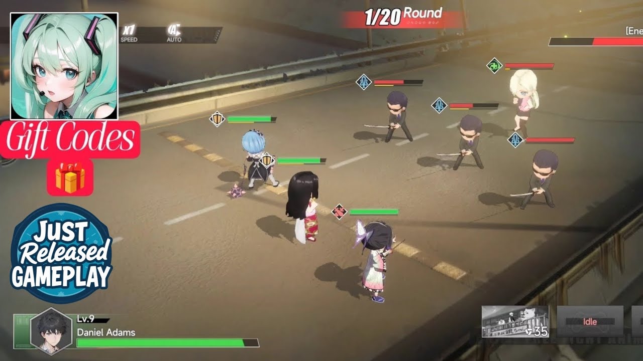 Anime Heroes Gameplay - Role Playing Gameplay + Gift Codes - YouTube