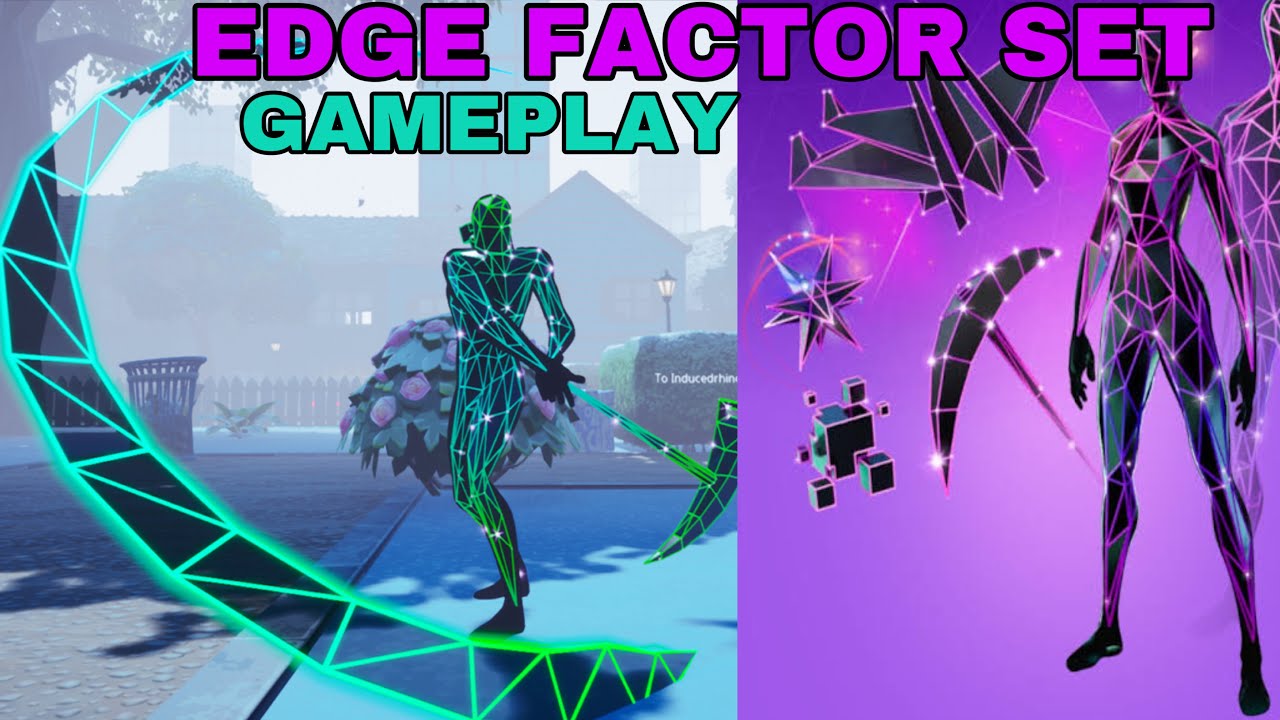HEDRON & ISO SKINS GAMEPLAY | Edge Factor Set Gameplay & Overview ...
