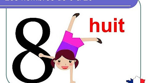 French NUMBERS Learn How to count in French Cardinal Ordinal numbers ...