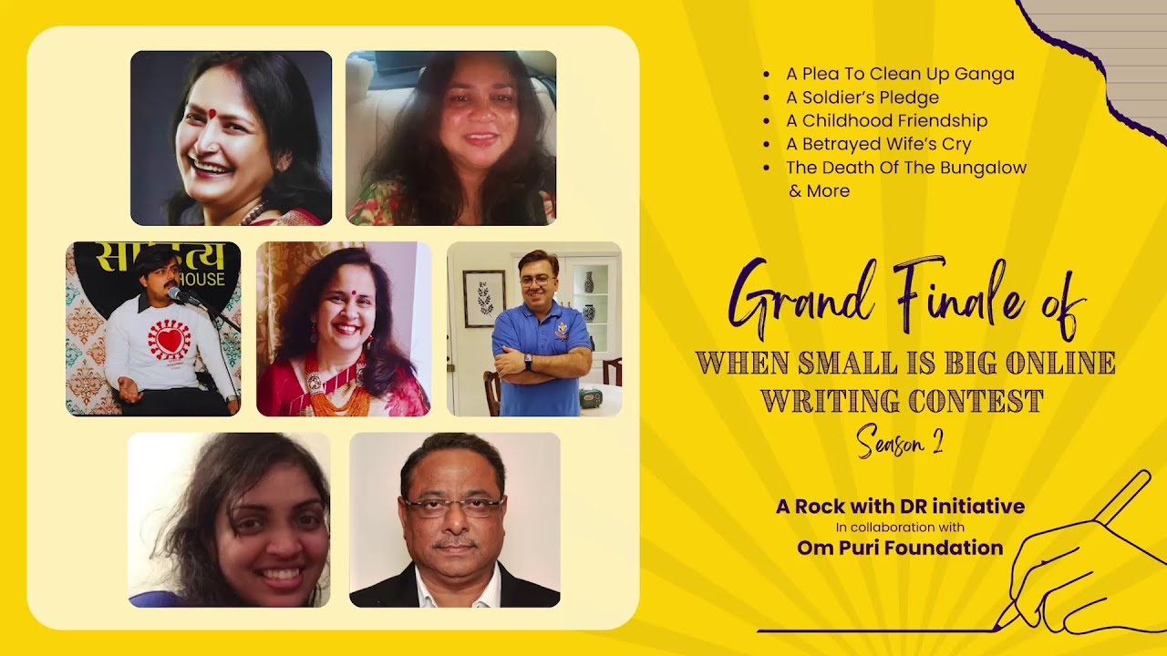 GRAND FINALE of the 'small is BIG' WRITING CONTEST season 2 12 ...