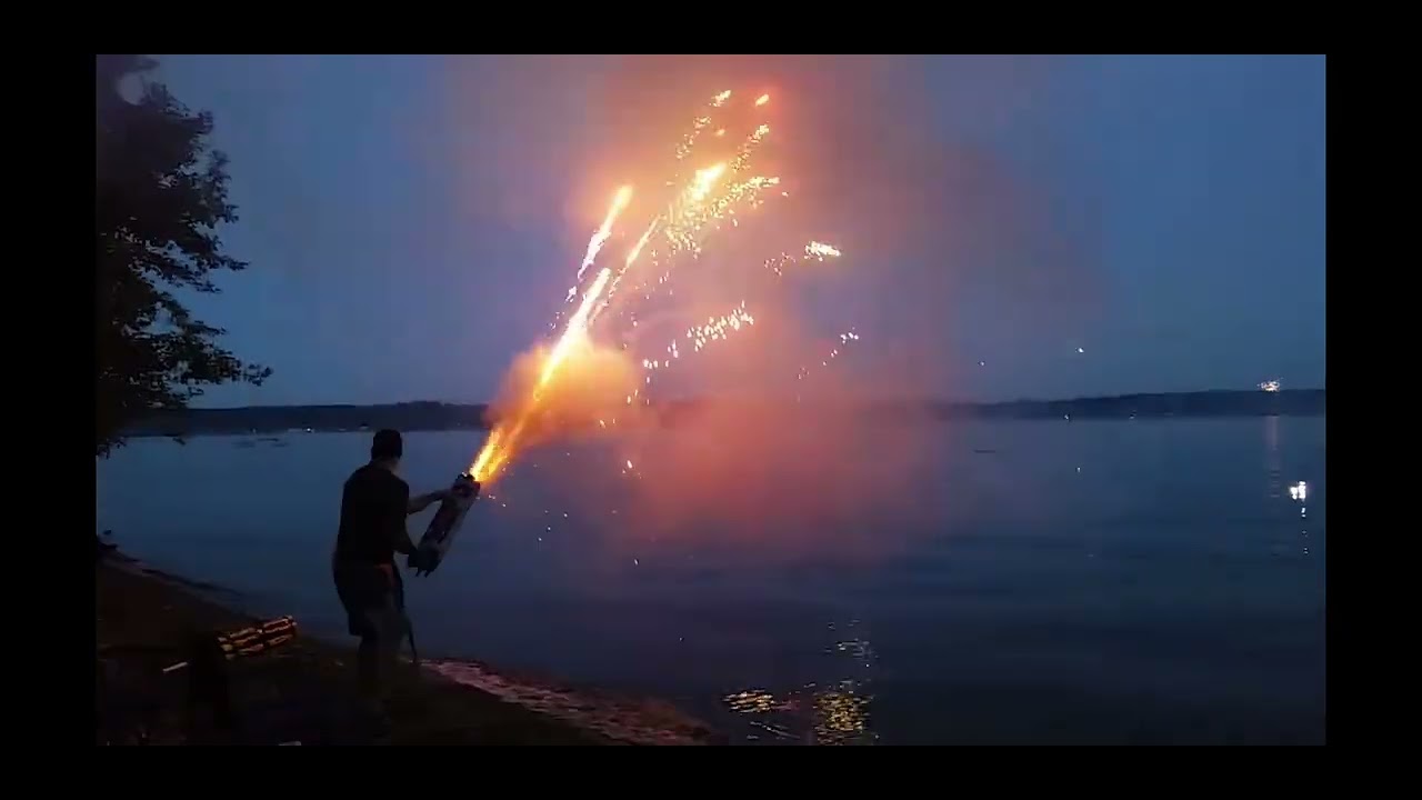 amazing firework gun🤯🤯🤯 - YouTube