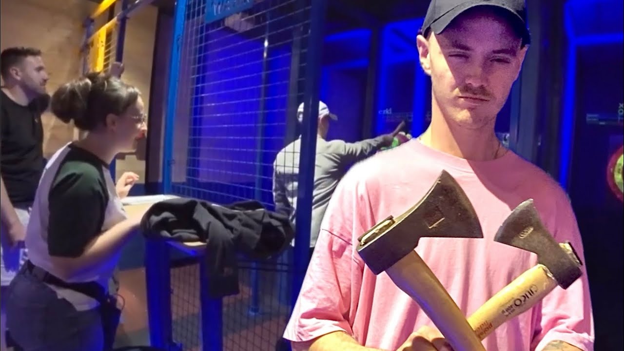 Axe Throwing In Poland Gone Wrong🇵🇱 - YouTube