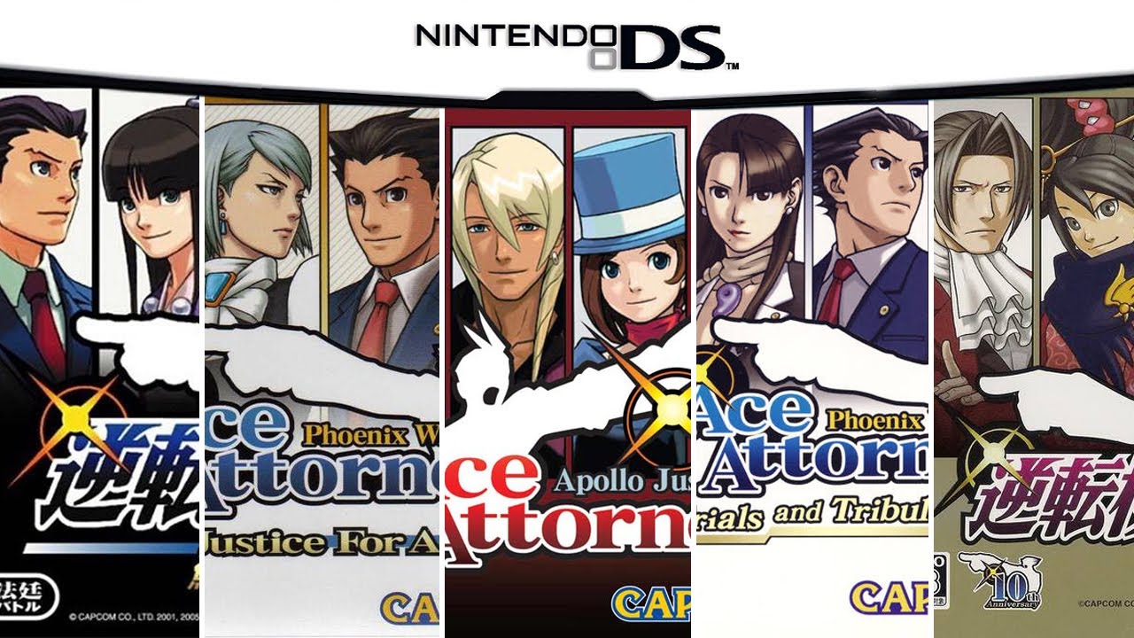 Ace Attorney Games for DS - YouTube