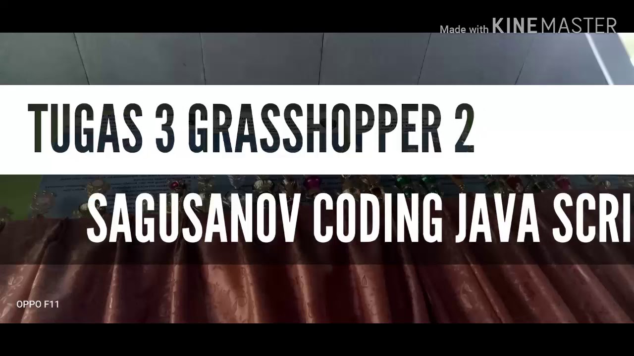 Tugas 3 Grasshopper Youtube