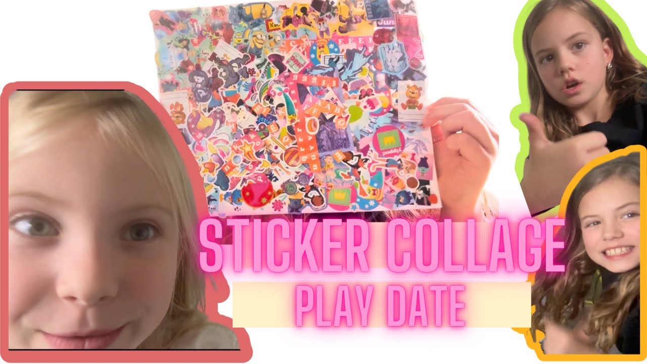 STiCkER CoLLaGe PLaYdaTe - DaY iN ThE LiFE Of A HoMeSChoOL KiD - YouTube