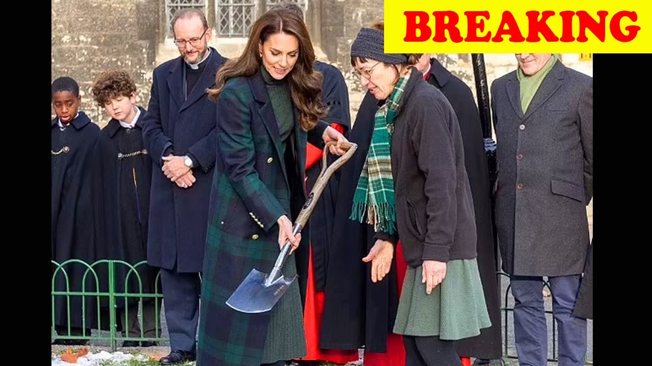Kate Middleton Plants Tree Dedicated to Queen Elizabeth at a Spot with ...