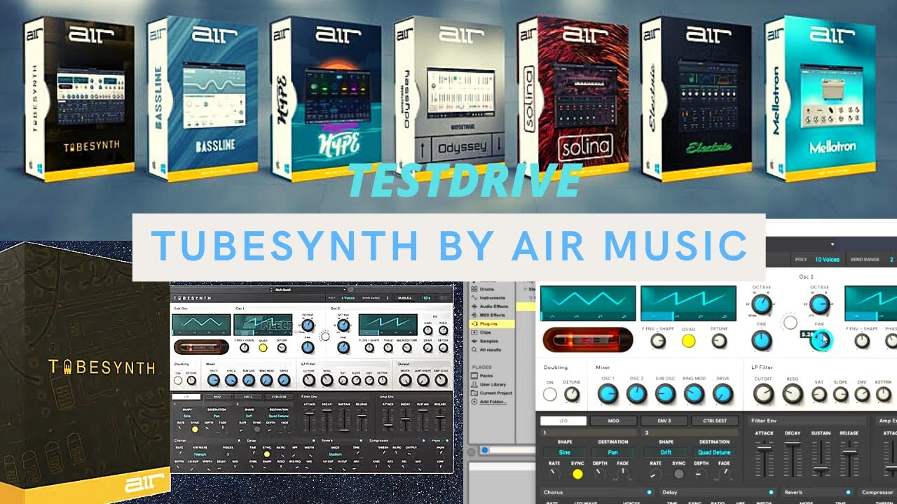 AIR TubeSynth by AIR Music Tech #TubeSynth #AIRMusicTechnology - YouTube