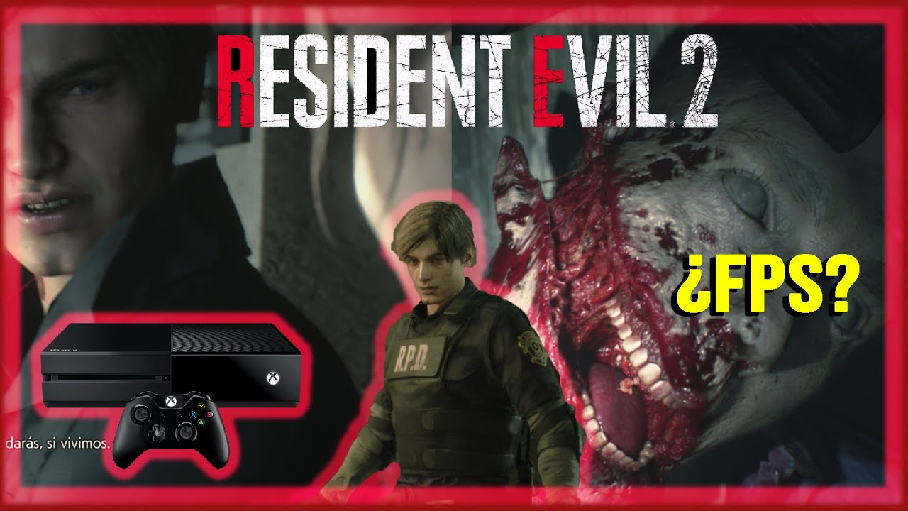 Resident Evil 2 Remake en xbox one fat [Frame rate] - YouTube