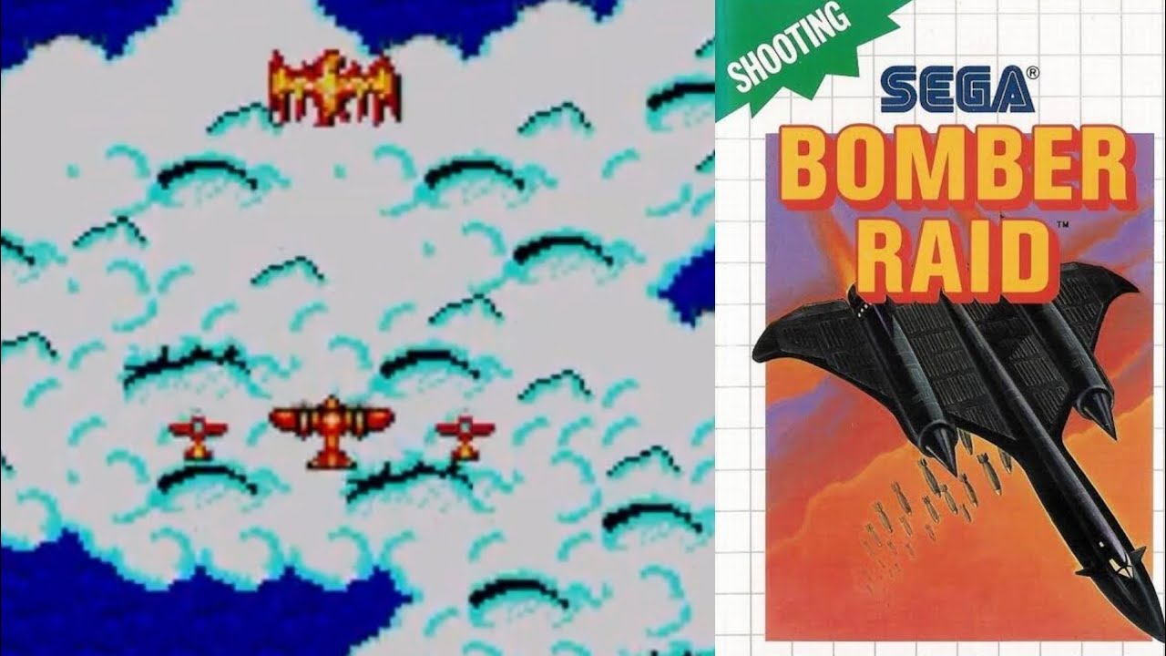 Bomber Raid (SMS/MarkIII) - (ボンバーレイド) - 1CC Longplay (FM Sound) - YouTube