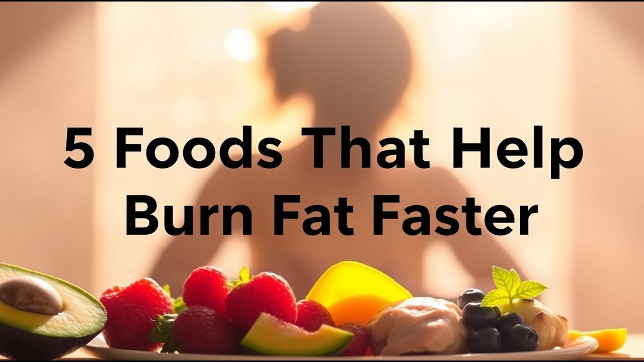 5 Foods That Help Burn Fat Faster! - YouTube