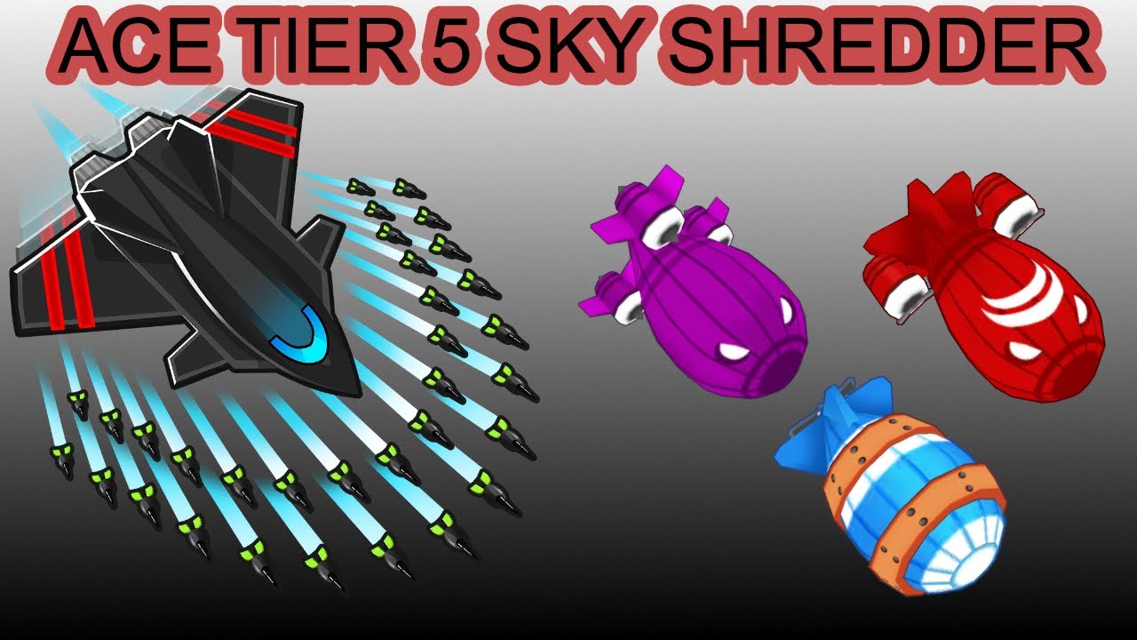 Ace Tier 5 Sky Shredder any Good late game? Bloons TD Battles 2 - YouTube