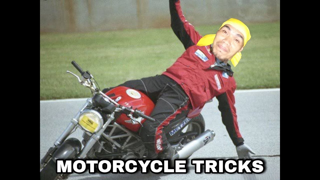 MOTORCYCLE TRICKS!! (PART 1) - YouTube