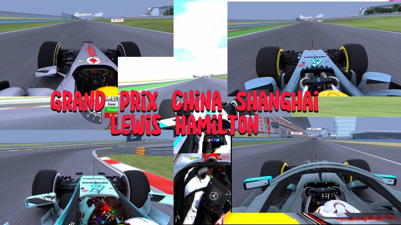 All WINS Lewis Hamilton Grand Prix China F1 - Shanghai - YouTube