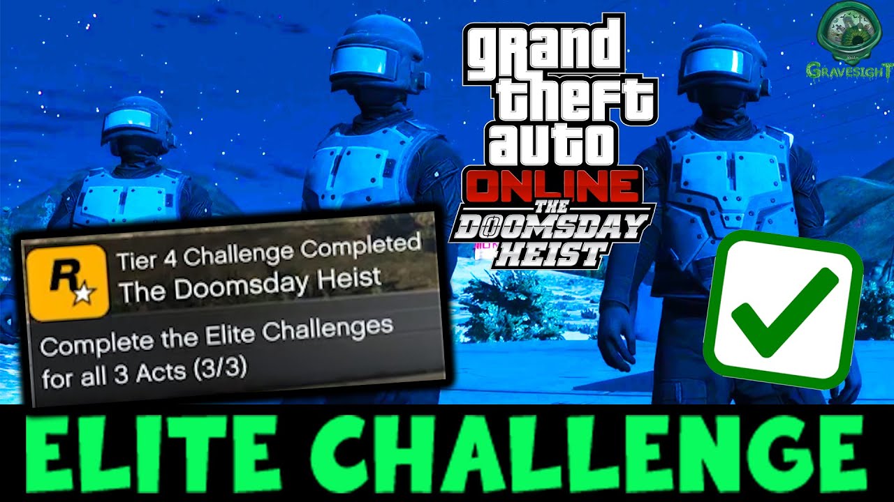 How to Complete the Act 3 Doomsday Heist Elite Challenge in GTA Online ...