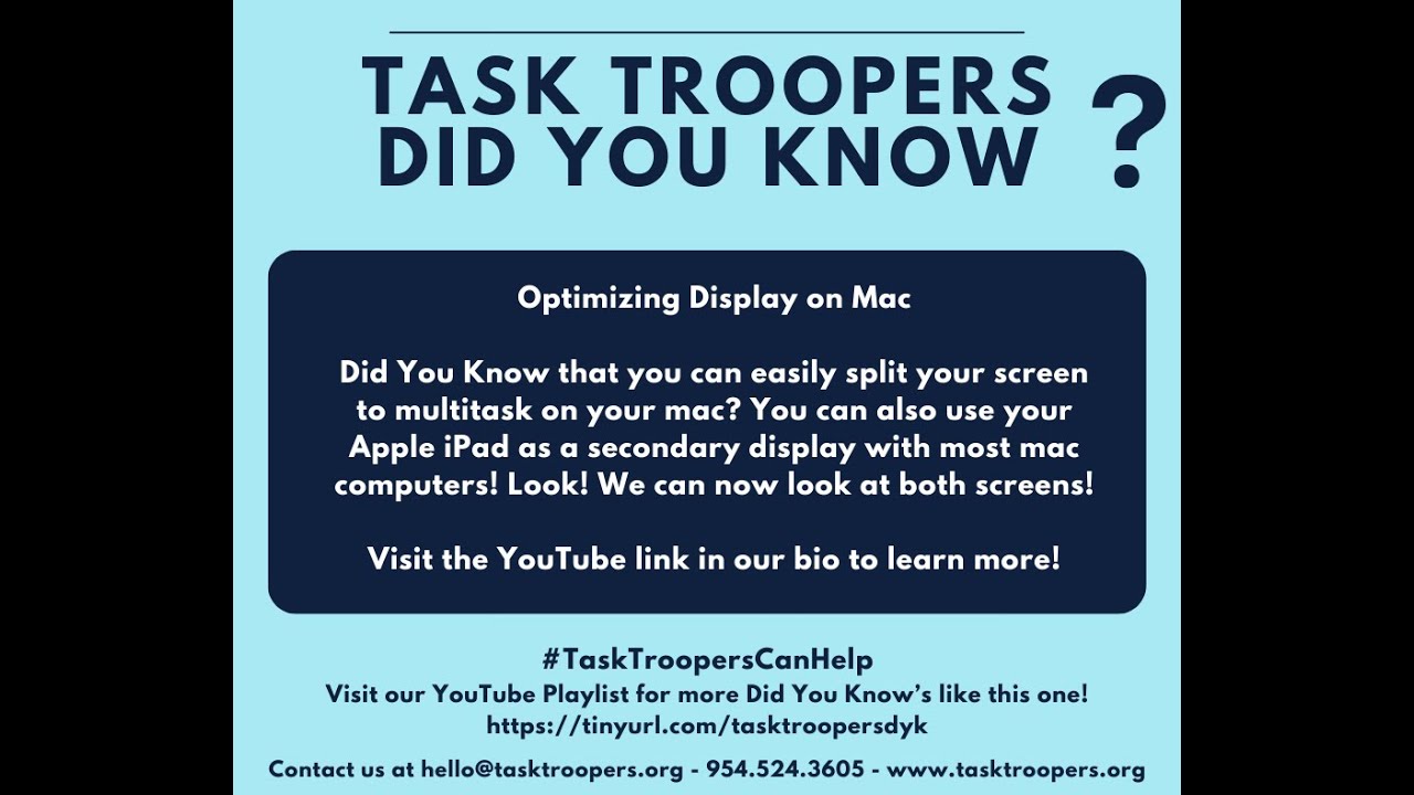 Did You Know? MacOS Display Optimization! - YouTube