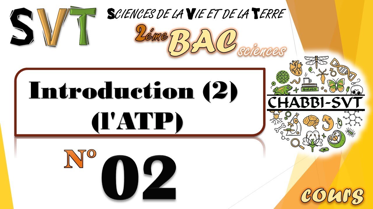 Vidéo 2 : Introduction 2 ( ATP ) / 2ème bac SVT BIOF - YouTube