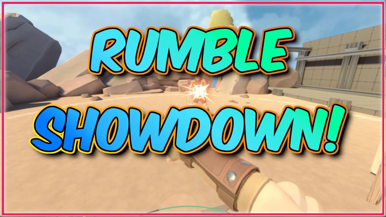 Rumble Showdown VR Earth bending! - YouTube