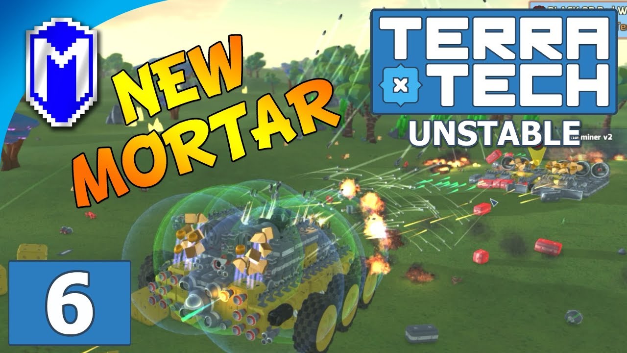 TerraTech - New Hawkeye Monster Mortar And DFA Mortar - Lets Play ...
