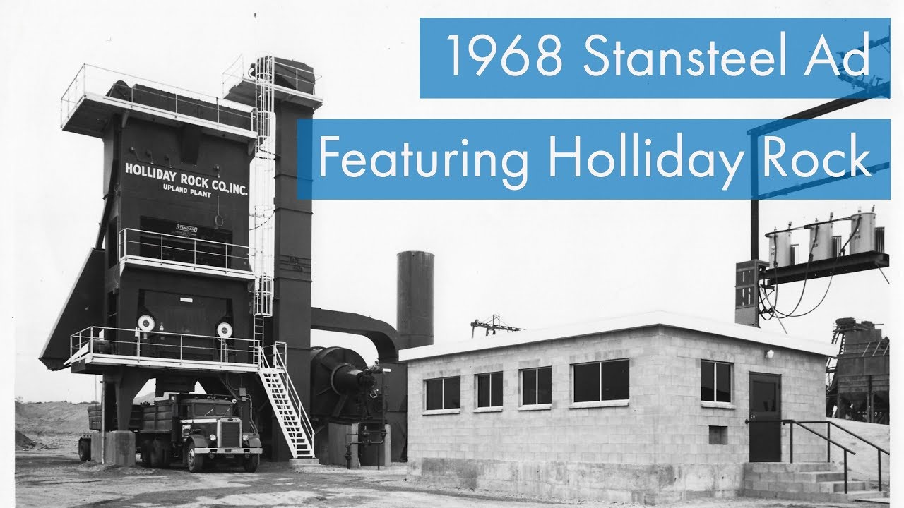 1968 Stansteel Ad Featuring Holliday Rock - YouTube