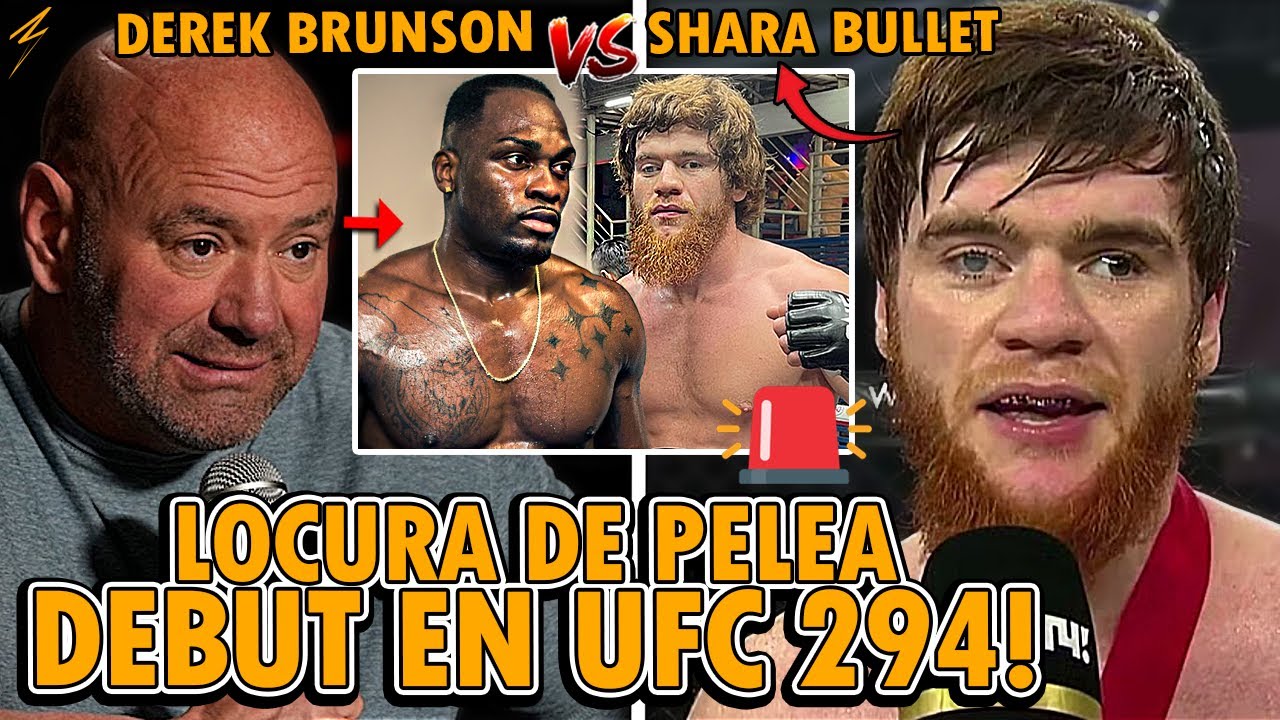🚨BOMBAZO🚨SHARAPUTDIN MAGOMEDOV vs DEREK BRUNSON en UFC 294! en ABU ...