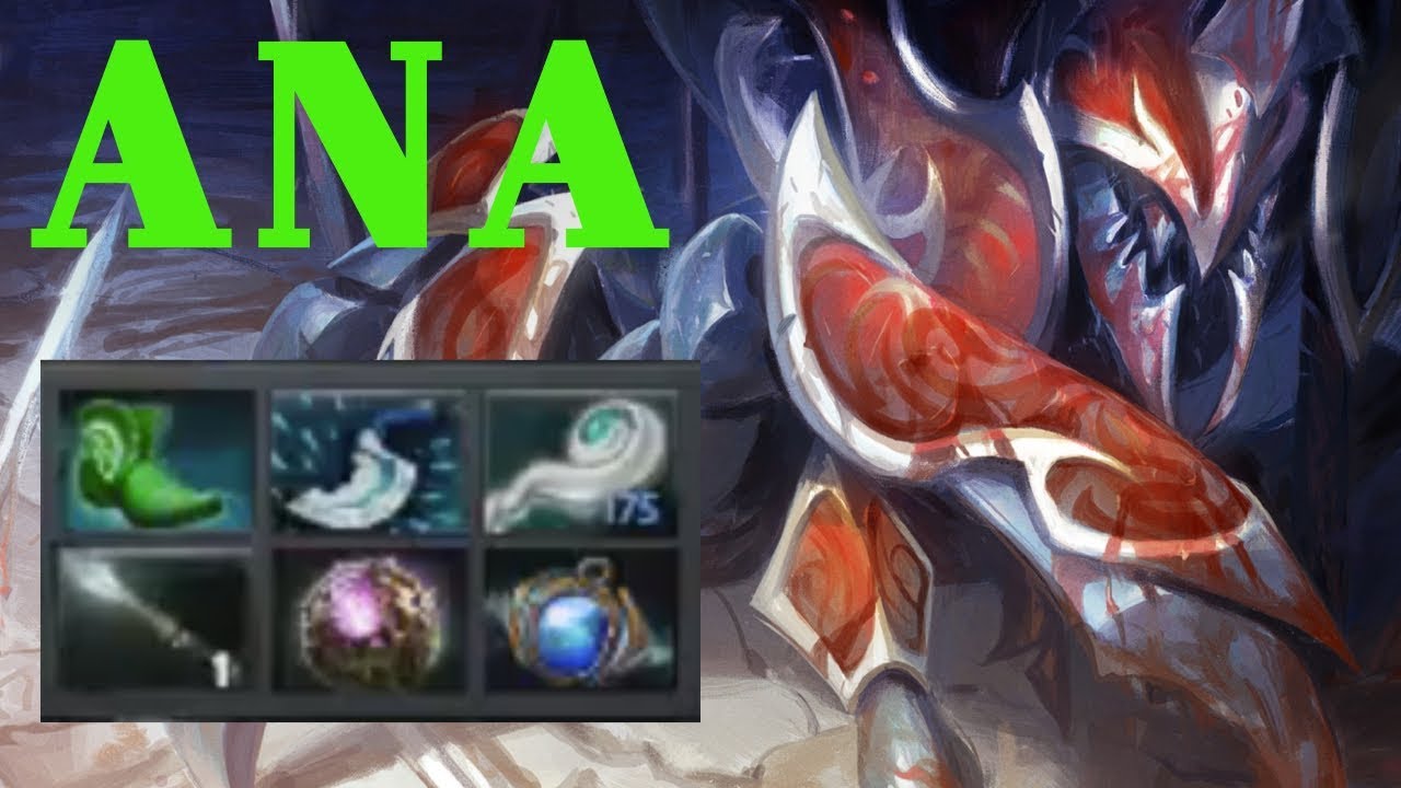 【ANA】BEST Mid Nyx Assassin vs Invoker new meta build items epic pro ...