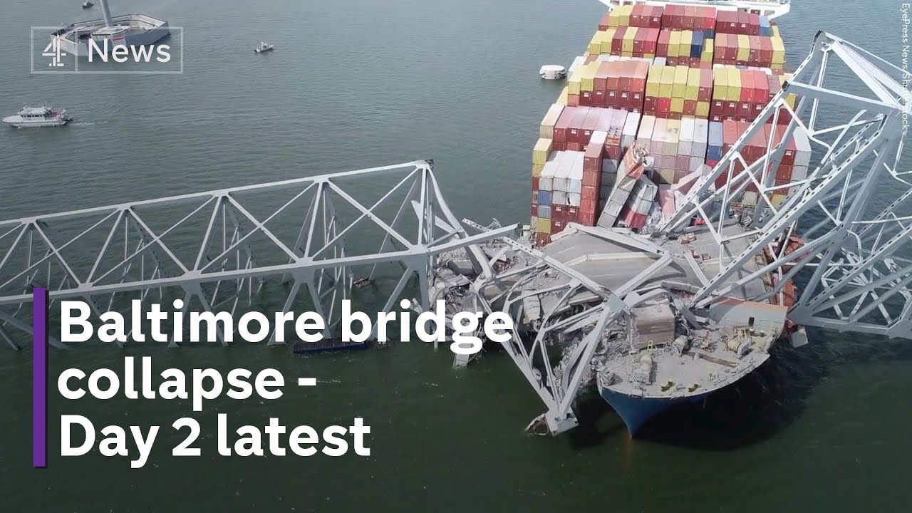 Baltimore bridge collapse: Data recorder recovered from cargo ship ...