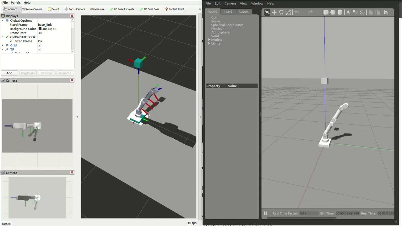 MoveIt2 based Robot arm pick and place simulation (Joint Trajectory Controller) - part 2.1 (ROS2 ...
