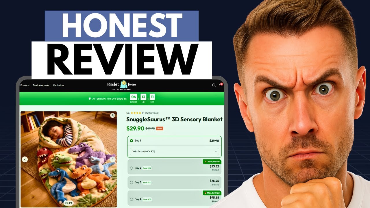 Blanket Boom Review 2026 - SCAM or LEGIT?? - YouTube