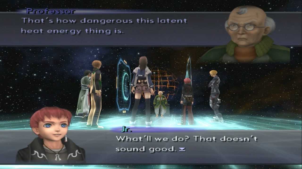 Xenosaga III HD Cutscene 126 - Time Travel (Elsa) - ENGLISH - REGULAR ...