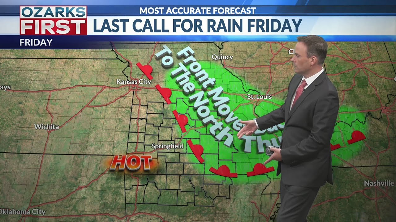 Last call for rain on Friday - YouTube