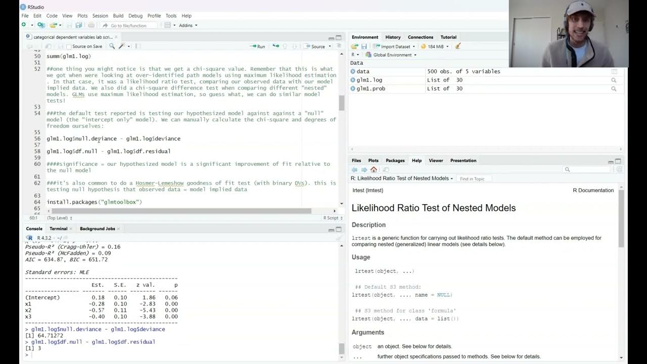 Introduction To Glm In R Binary Multinomial And Ordinal Logistic