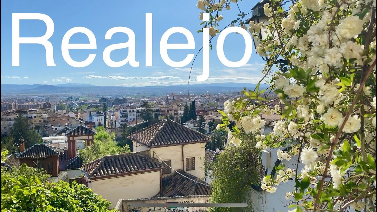 🇪🇸 España, Granada, paseo por el Realejo en 4K 🌺 - YouTube