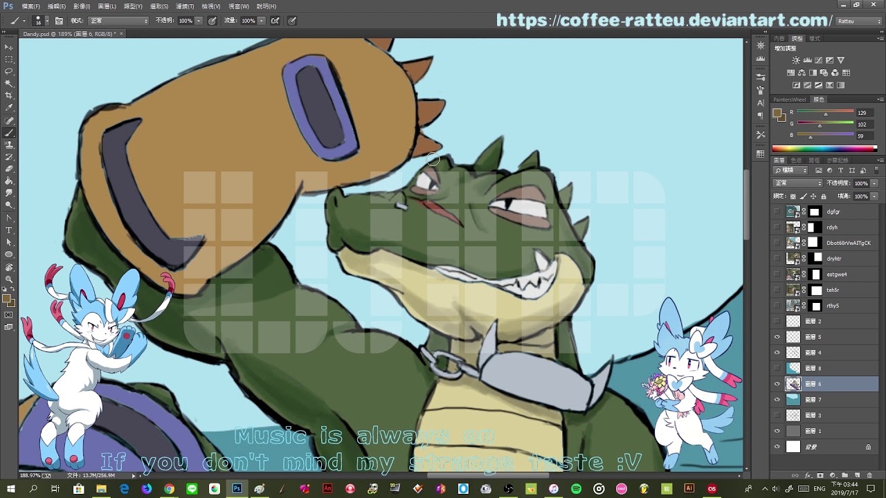 "Legendz - Dandy" x64 speed full process record - YouTube