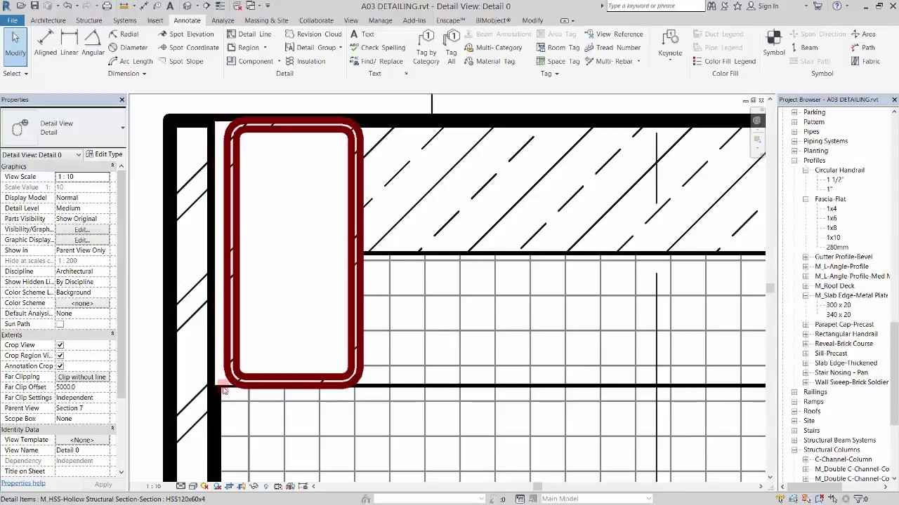 3 49 Revit Detailing Place Detail Components Masking Region - YouTube