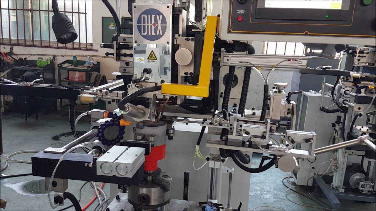 Auto Core Drill Brazing Machine Model:CMBA30 - YouTube