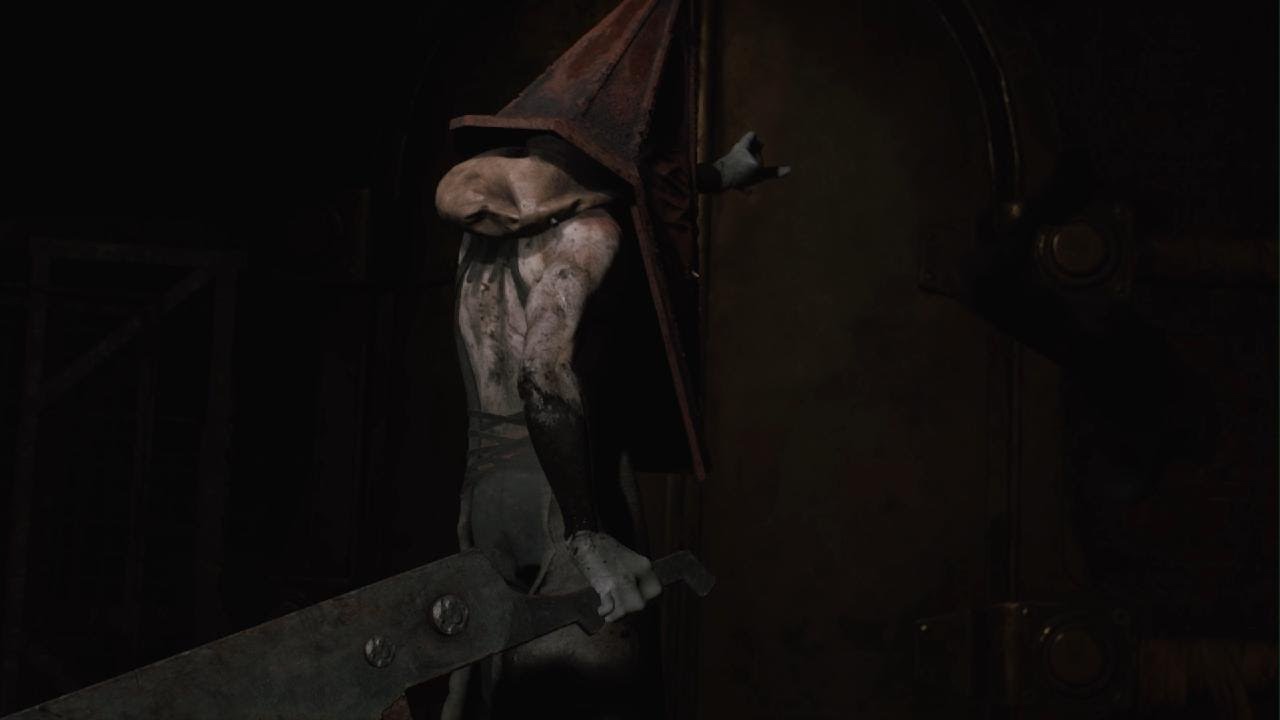 SILENT HILL 2 - Pyramid Head FIRST BOSS FIGHT PS5 - YouTube