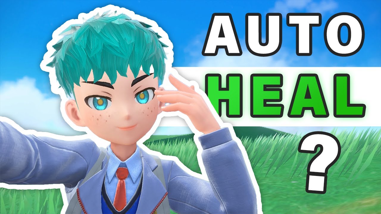 How to Use the AUTO HEAL Feature Pokemon Scarlet & Violet - YouTube