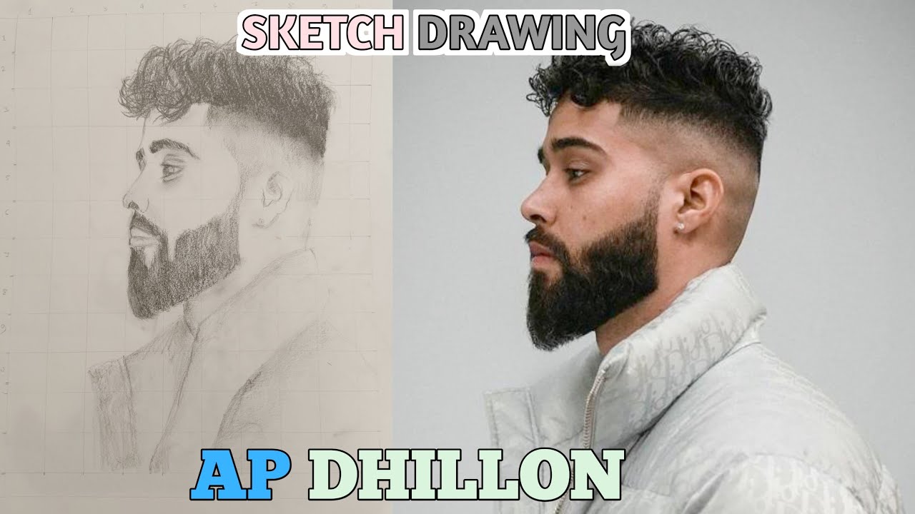 AP DHILLON SEKTCH VIDEO || DIPAN'S ART WORLD #art #artist #artwork # ...