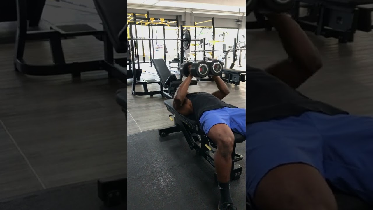 Close Grip Dumbbell Bench Press - YouTube