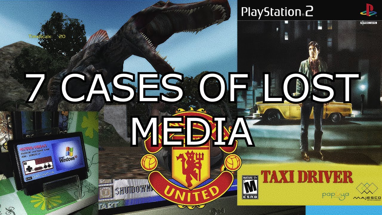 7 Cases of Lost Media | Video Games - YouTube