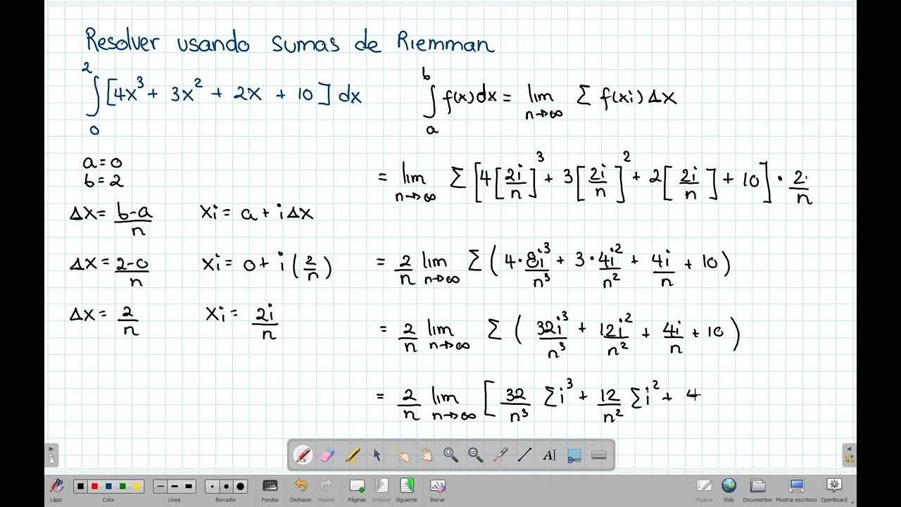 Suma De Riemann Explicada Paso A Paso C lculo Integral YouTube Suma De Riemann Explicada Paso A Paso C lculo Integral YouTube