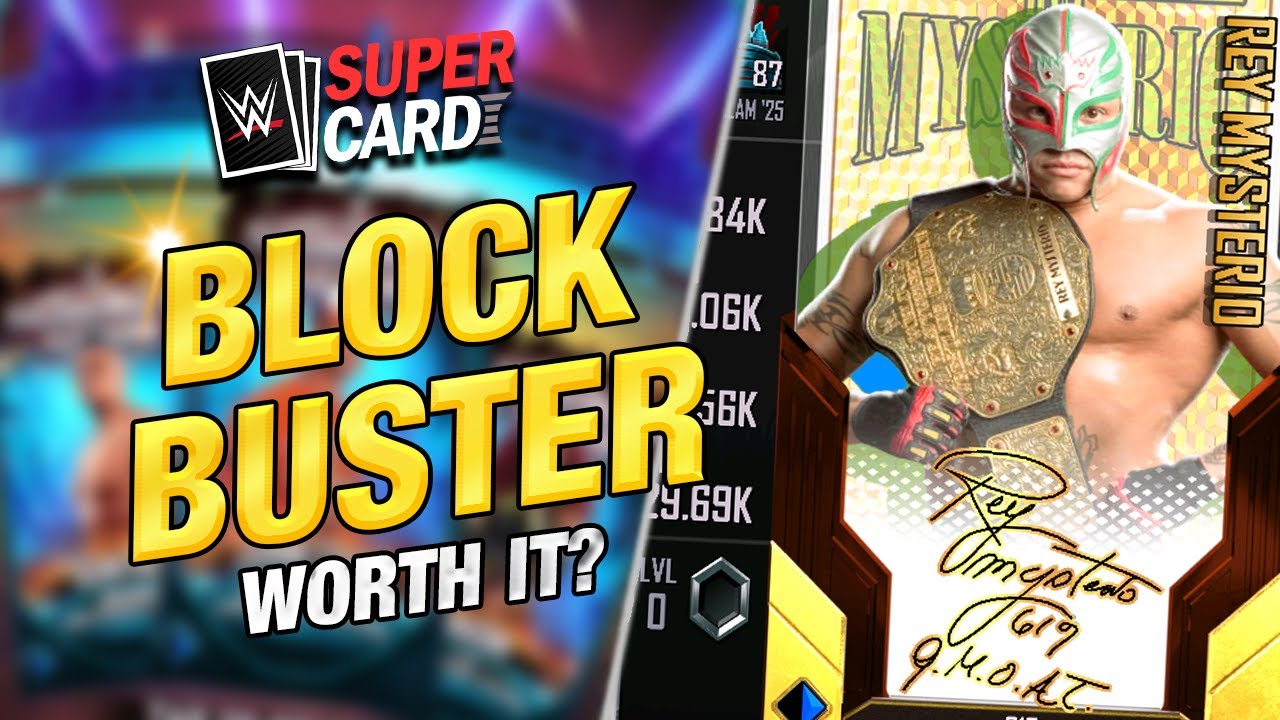 Is BLOCK BUSTER the BEST New Mode in WWE SuperCard?! - YouTube