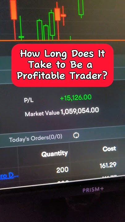 How Long Does It Take to Be a Profitable Trader 📈 #forex #stocks - YouTube