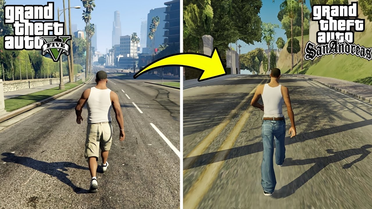 Animaciones de GTA V Online para GTA San Andreas.. - YouTube