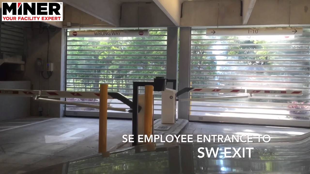 Miner High Speed Rolling Doors - YouTube