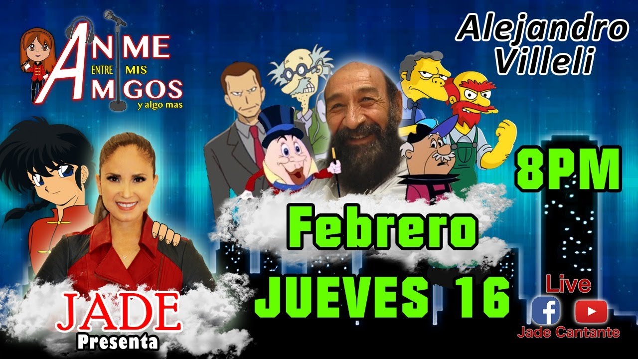 ANIME ENTRE MIS AMIGOS / ALEJANDRO VILLELI - YouTube
