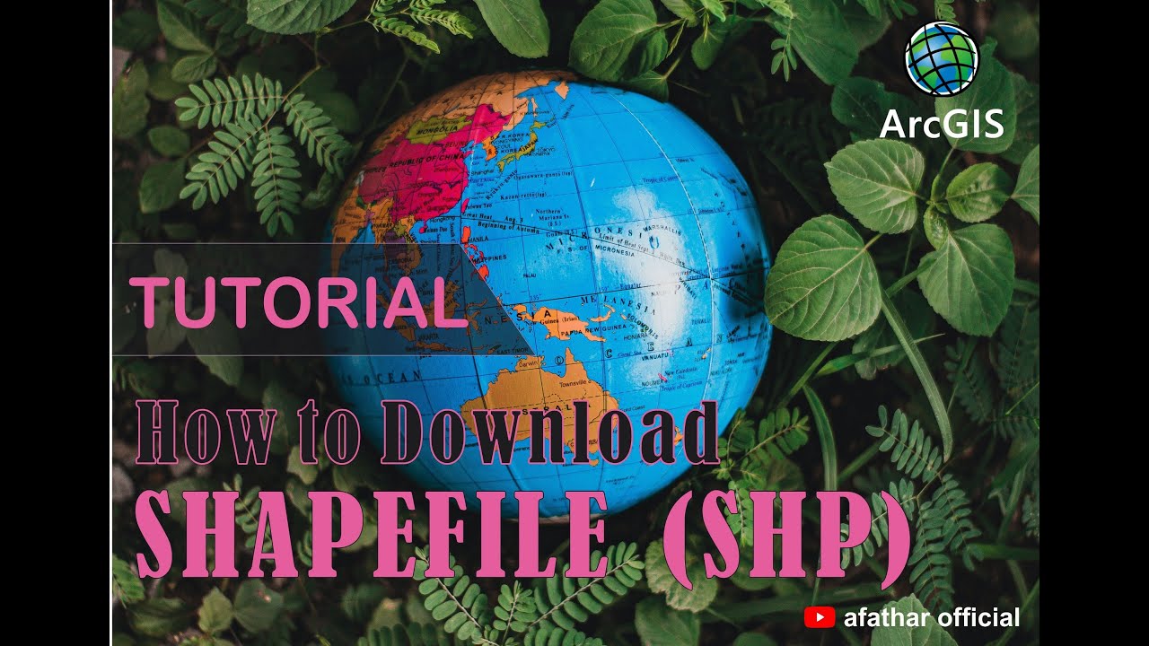 HOW TO DOWNLOAD SHAPEFILE (SHP) #DOWNLOAD #SHAPEFILE #SHP #ARCGIS - YouTube
