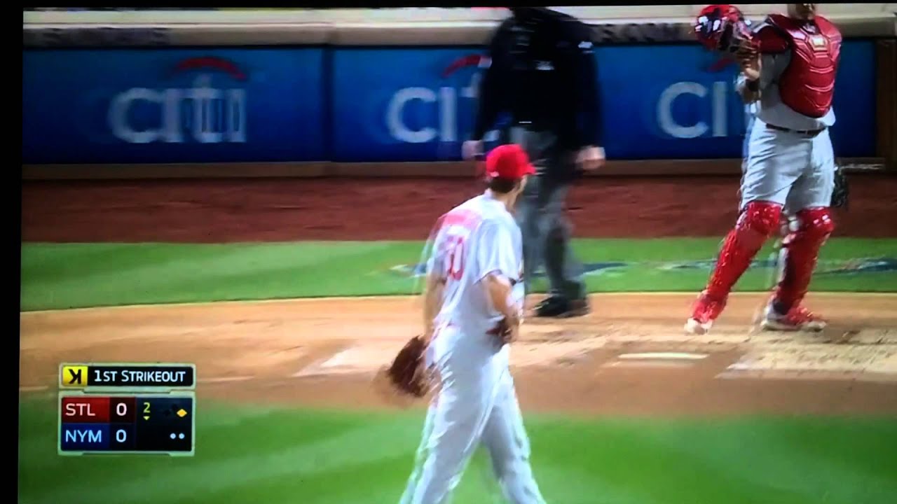 Yadier Molina Strike-em-out-throw-em-out Double Play - YouTube