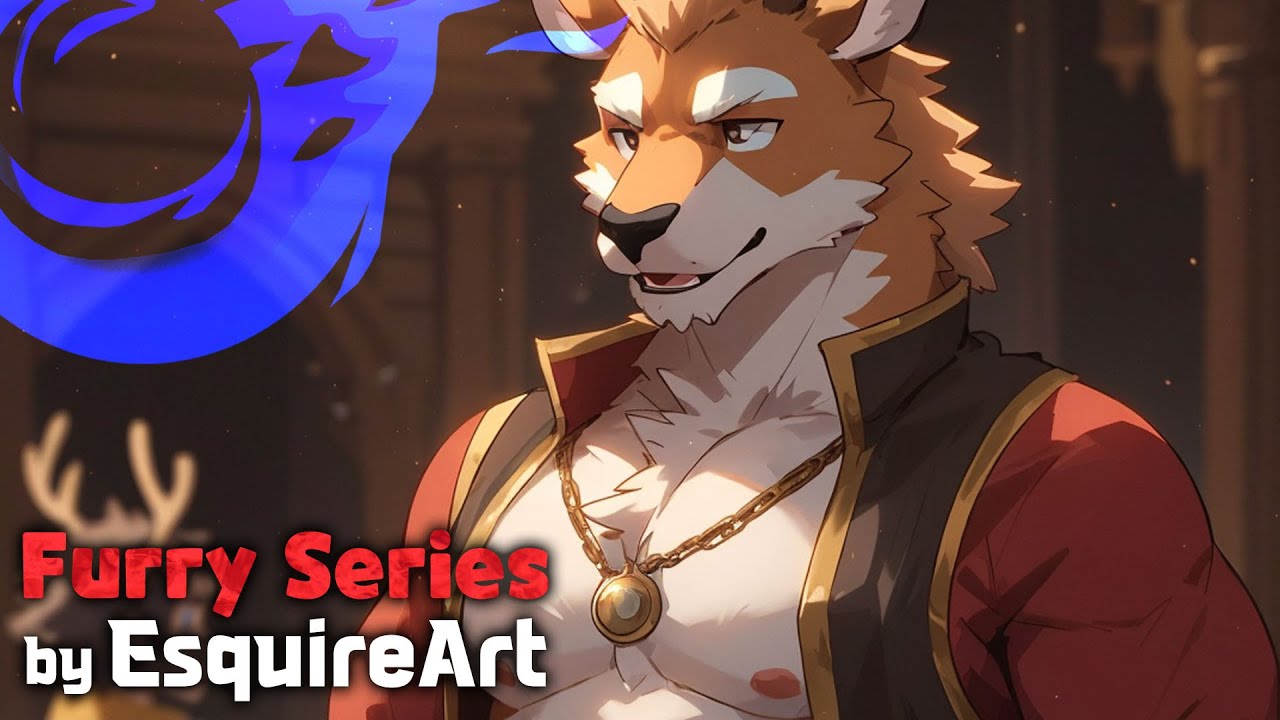 Chaos of Medieval Furry Royal Assassins | Fantasy Furry Art - YouTube